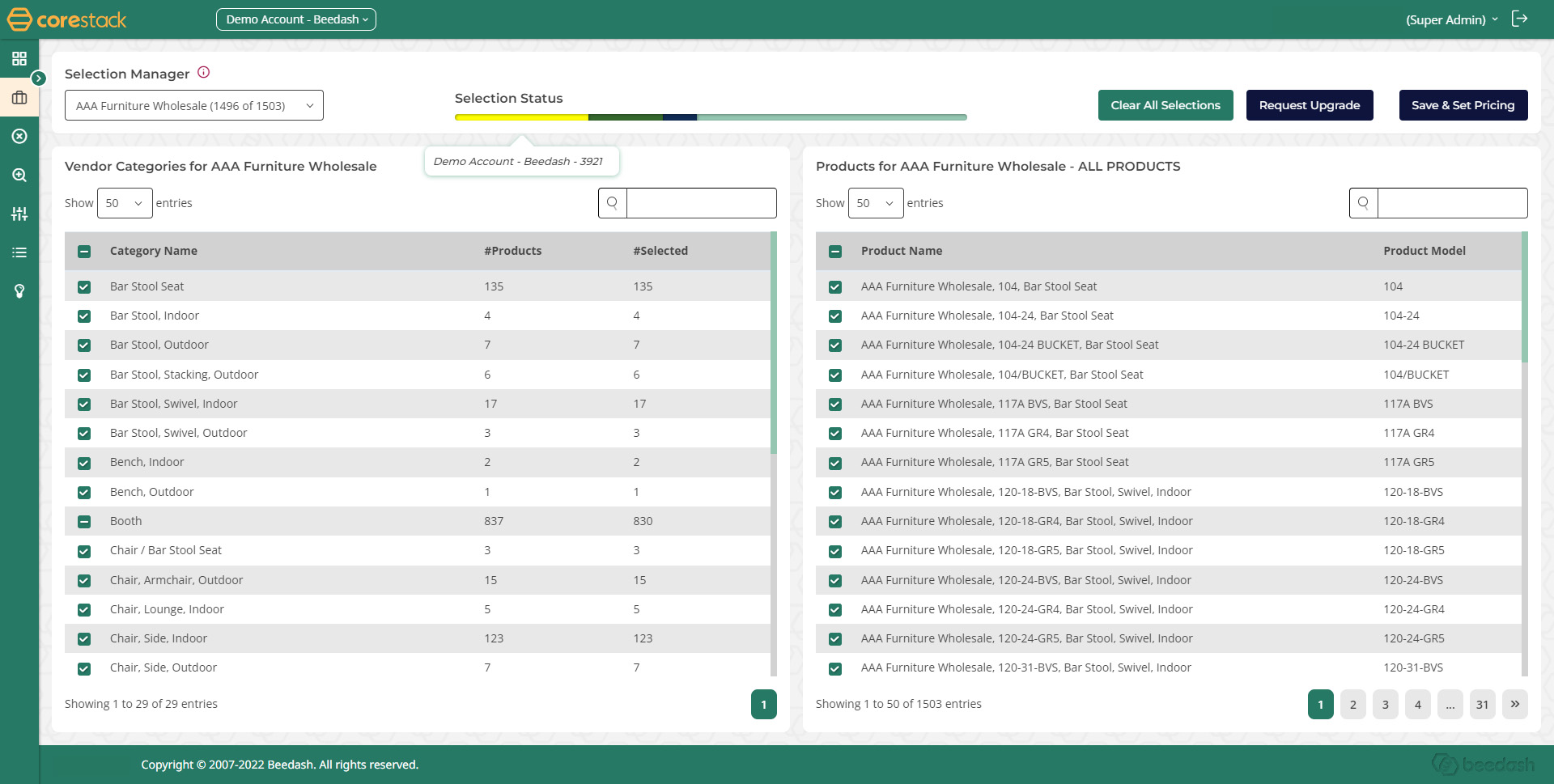 Corestack Update Release - Version 3.4.0 - Beedash