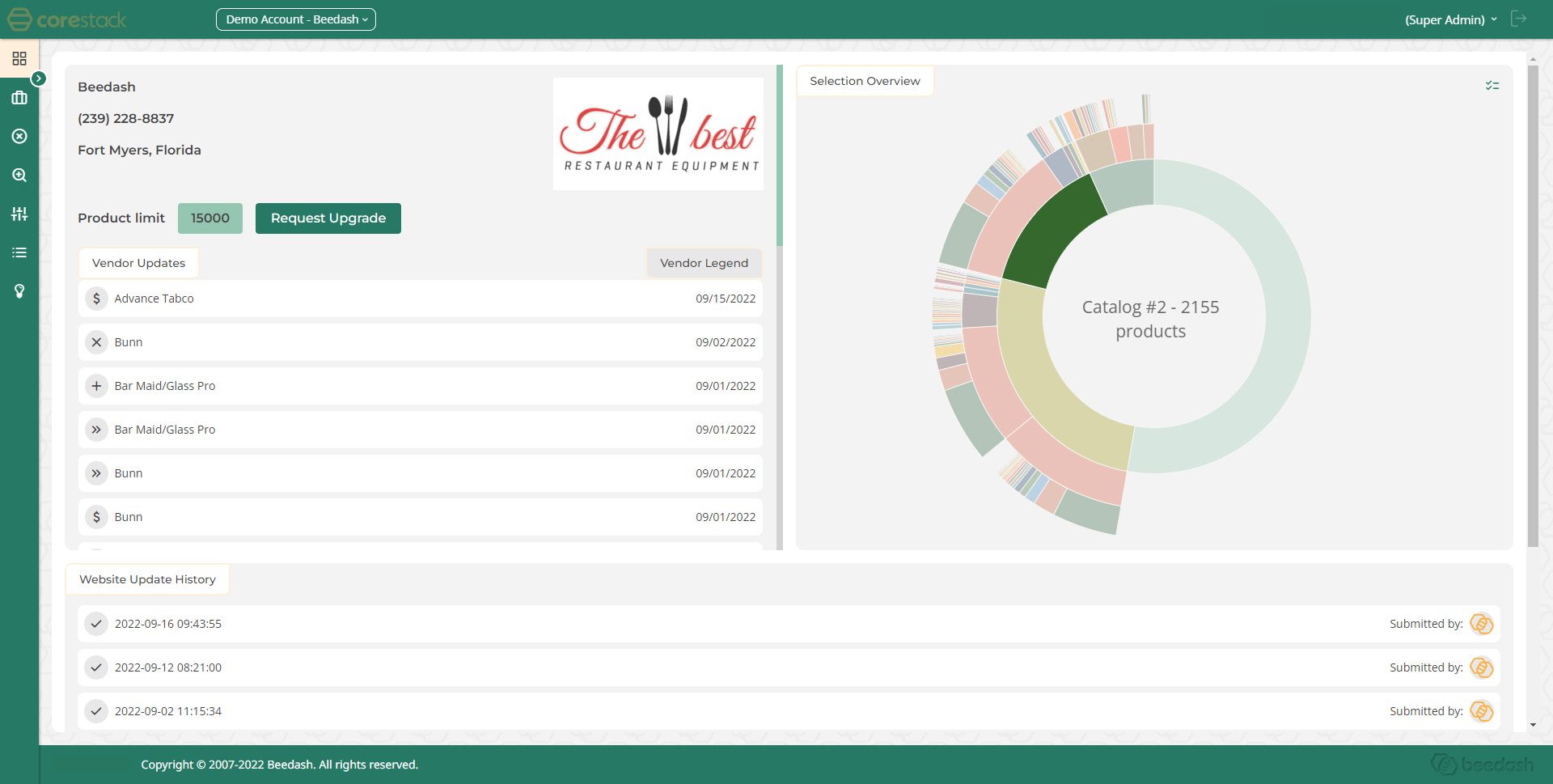 Corestack Update Release - Version 3.4.0 - Beedash