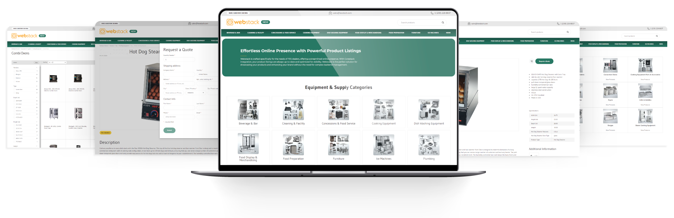 Webstack Tailored Website Solutions for FES Dealers - Beedash